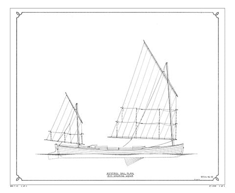 KESTREL, Sailing Canoe – Mystic Seaport Collection Store